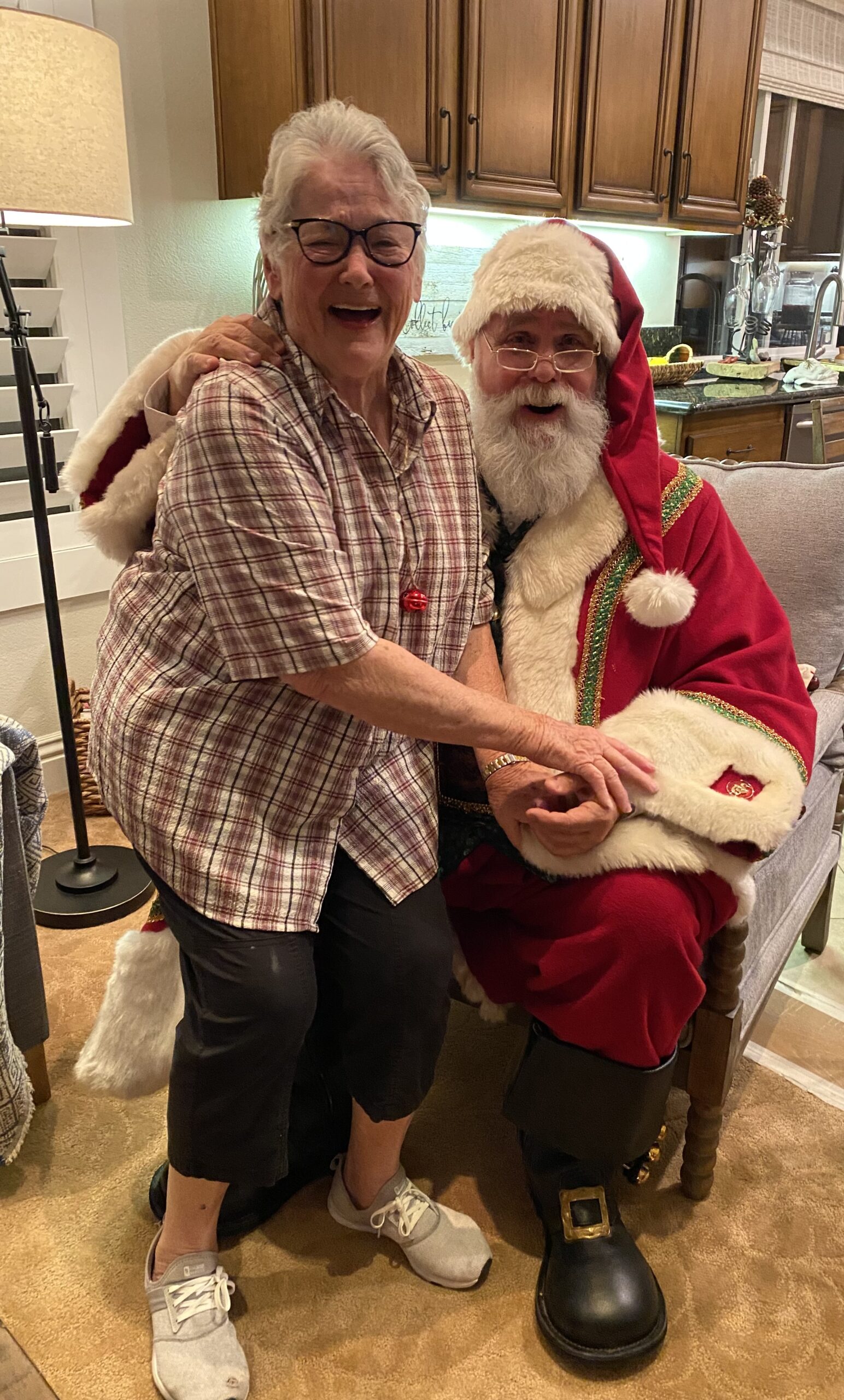 Birthdays with Santa - 'Santa' Don Wheeler